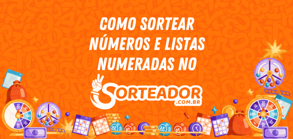 Como realizar sorteios de números (e listas numeradas) – Blog do Sorteador