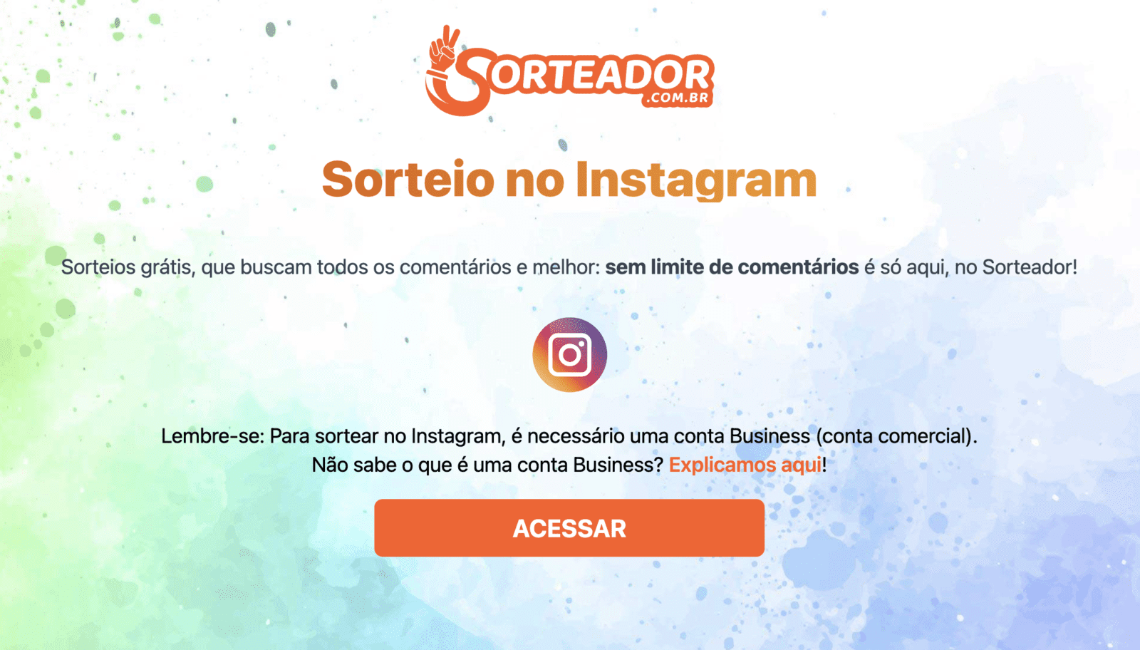 Como realizar um sorteio no Instagram usando o Sorteador – Blog do ...